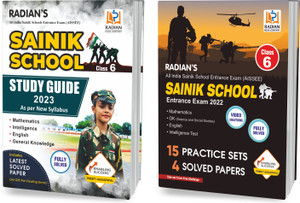 Combo Of Sainik School Class 6 Guide & Practice Set 2022 For Entrance ...