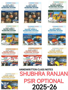 Shubhra Ranjan IAS (POSTAL CORRESPONDENCE) Political Science Optional ...