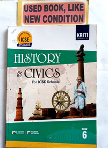 History & Civics For Icse Class-6(Old Book): Buy History & Civics For ...