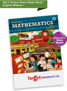 Std 5 Maths Book | Perfect Notes | English Medium | Maharashtra State ...