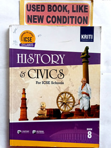 History & Civics For Icse Class-8(Old Book): Buy History & Civics For ...