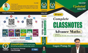 Complete Class Notes ADVANCE MATHS Bilingual: Buy Complete Class Notes ...