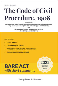 The Code Of Civil Procedure, 1908 (Latest Bare Act) (July 2022): Buy ...