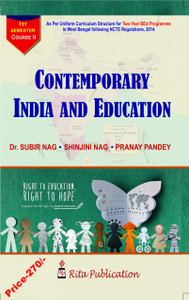 Contemporary India And Education (English Version) 1ST Semester Course ...