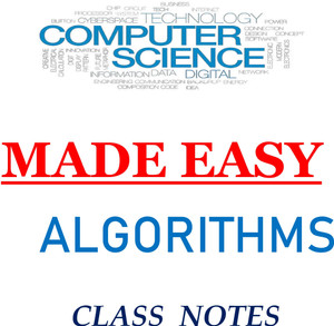 ALGORITHMS Made Easy Class Notes For IES, GATE, IAS, PSUs: Buy ...