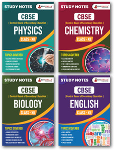CBSE Class XII Science Stream (PCB) Combo Notes - Physics, Chemistry ...