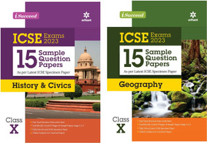 I Succeed 15 Sample Question Papers ICSE History And Civics, Geography ...