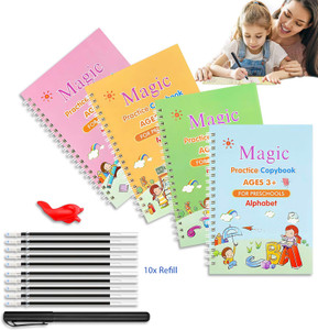 SANK Re-Usable MAGIC BOOK Magical Handwriting Workbooks Practice ...