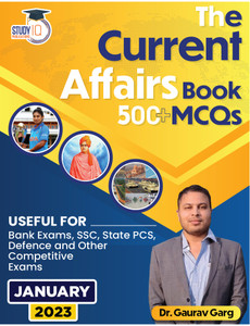 500+ MCQ's Current Affairs Book January 2023 By Dr. Gaurav Garg ...