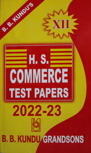 H.S Commerce Test Paper B.B Kundu Grandson: Buy H.S Commerce Test Paper ...