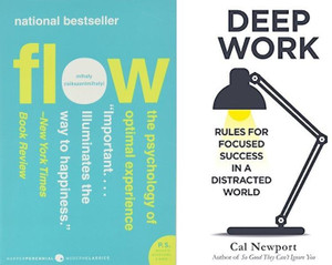 Flow, Deep Work (Set Of 2 Bestseller Books): Buy Flow, Deep Work (Set ...