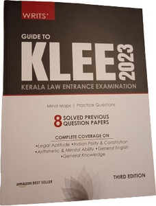 KLEE, Kerala Law Entrance Examination,mind Map Practice Questions: Buy ...