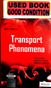 Transport Phenomena (Old Book): Buy Transport Phenomena (Old Book) by R ...
