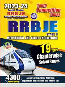2023-24 RRB JE Mechanical & Allied Engineering Solved Papers: Buy 2023 ...