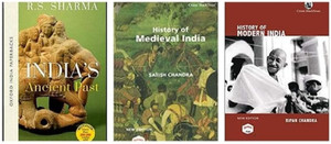Ancient History Rs Sharma Medieval History Satish Chandra And Modern ...
