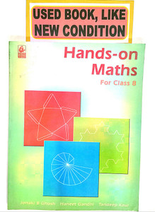 HANDS-ON MATHS Class-8 (Old Book): Buy HANDS-ON MATHS Class-8 (Old Book ...