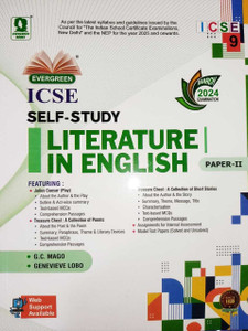 Evergreen Icse Self Study Literature In English - Paper 2 - Class 9 ...