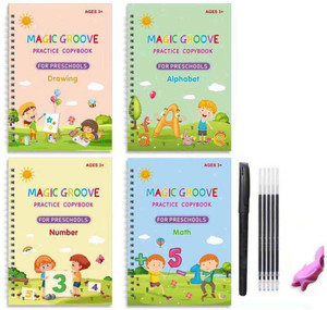 Magic Book For Children Magic Practice Book Drawing Book For Kids, 4 ...
