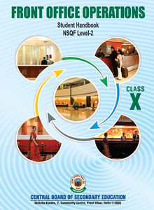 FRONT OFFICE OPERATIONS CLASS 10 CBSE BOOK NSQF Level - 2 Vocation ...