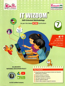 IT Wizdom, Edusoft, For ICSE, Class-7: Buy IT Wizdom, Edusoft, For ICSE ...