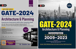 GATE 2024 : Architecture & Planning Vol 1 - Guide + Architecture ...