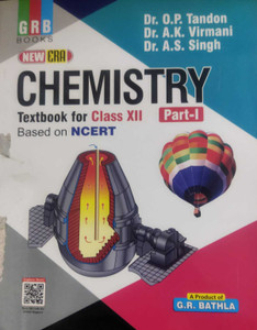 Grb New Era Chemistry Textbook For Class XII Part-1 (Based On Ncert ...