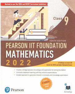 Pearson Iit Foundation Mathematics (10th Edition) For Class - 9,: Buy ...