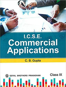 ICSE Commercial Applications For Class IX: Buy ICSE Commercial ...