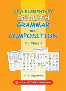 New Elementary English Grammar And Composition Class 1: Buy New ...