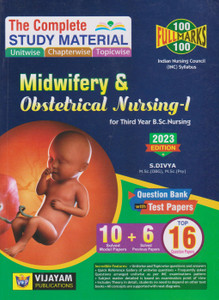 The Complete Study Material Midwifery & Obstetrical Nursing-I For B.Sc ...