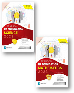 Pearson IIT Foundation Mathematics + Science Class 6 (2-Books Set), For ...