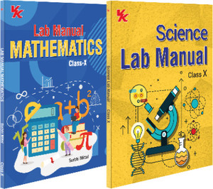 Lab Manual Mathematics, Science (PB) Without Worksheet (Set Of 2 Books ...