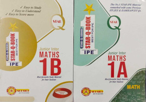 Star-Q-Book Junior Inter Maths 1a For Ipe & Star-Q-Book Junior Inter ...