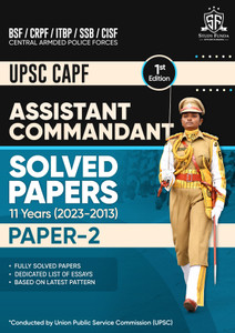 CAPF AC Paper-2 Solved Papers 2023-2013 (English): Buy CAPF AC Paper-2 ...