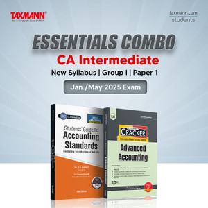 Taxmann's ESSENTIALS COMBO For CA Inter | New Syllabus | Jan./May 2025 ...