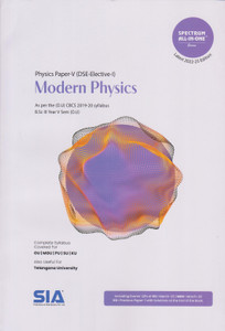 Modern Physics (Physics Paper-V) (DSE-Elective-I) B.Sc III-Year V-Sem ...