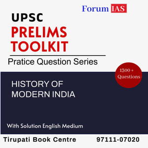 Forum IAS UPSC Prelims Toolkit Pratice Question Series 1300+ Questions ...