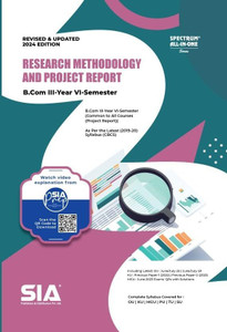 B.Com III-Year VI-Sem Research Methodology And Project Report (Common ...