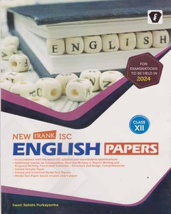 New Franki Isc English Papers For Class - 12,: Buy New Franki Isc ...