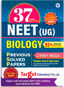 37 Years NEET 2025 Biology Previous Year Solved Question | Topicwise ...
