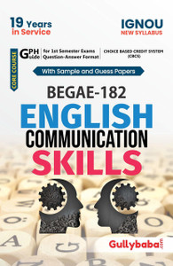 Gullybaba Ignou (New CBCS ) BEGAE-182 English Communication Skills In ...