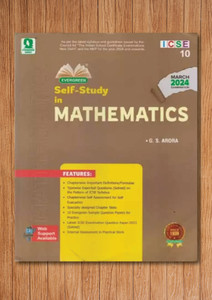 Evergreen ICSE Self Study Mathematics - Class 10 (For 2024 Exams): Buy ...