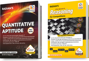 Combo Pack Of Quantitative Aptitude And Reasoning Book For All ...