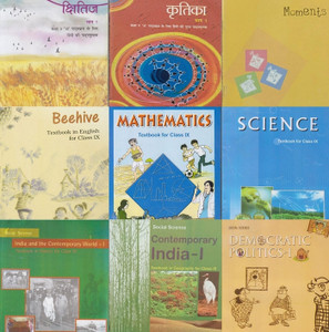 NCERT Class -9 Combo Set 100% Original (English Medium) With Hindi ...