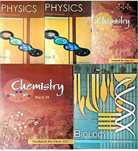 NCERT Science 12th Book Set (PCB) 1.Physics Textbook Part1 And Part 2 2 ...