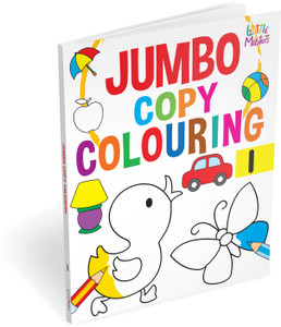Jumbo Copy Colouring Books-1: Buy Jumbo Copy Colouring Books-1 by ...