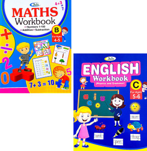 LKG UKG Books Set For Kids. Set Of 2 Books. English Phonics And Grammar ...