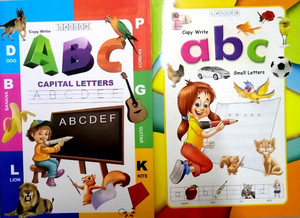 Kids English Copy Write Combo Pack ( 2 ) - ( ABC Capital Letters + Abc ...