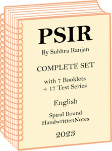 Full Set PSIR Optional Handwritten Notes By Subhra Ranjan With 17 Test ...