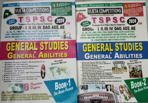 Tspsc General Studies & General Abilities 2 Book Set 2024-[english ...